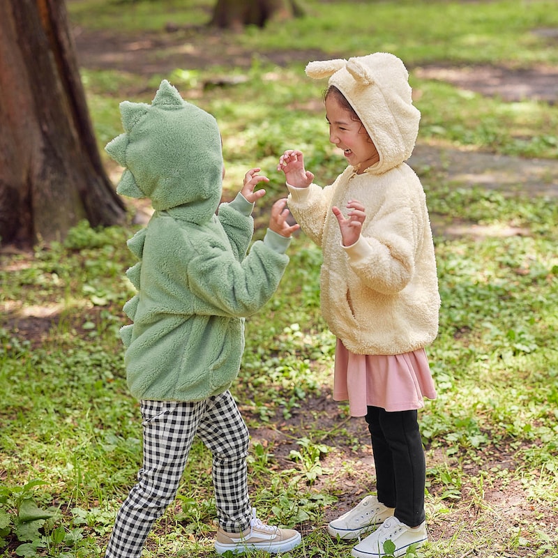 アニマルかわいいボアパーカ 【子供服】｜通販のベルメゾンネット