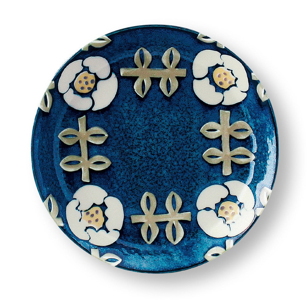 【定期お届け】 北欧調フラワーデザインのお皿 ：3回シリーズ｜通販のベルメゾンネット